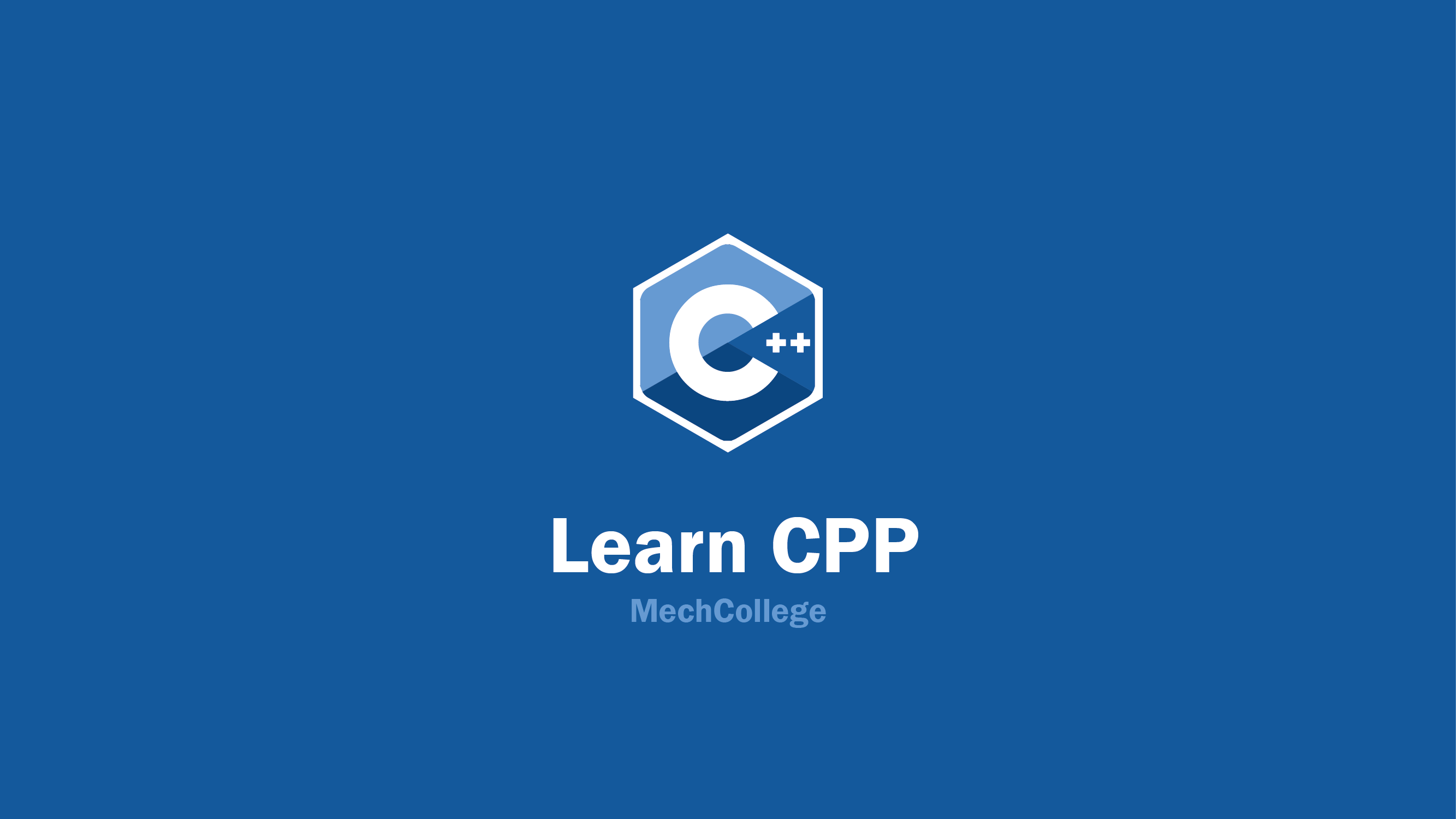 Learn CPP Archives MechCollege